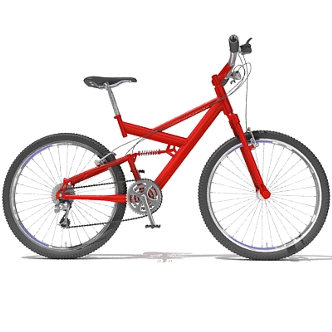 2 mountain bikes 01 3d 3ds