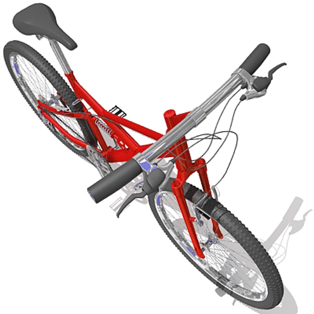 2 mountain bikes 01 3d 3ds