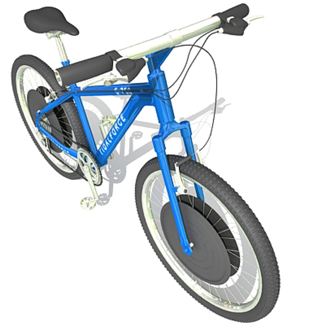 2 mountain bikes 01 3d 3ds