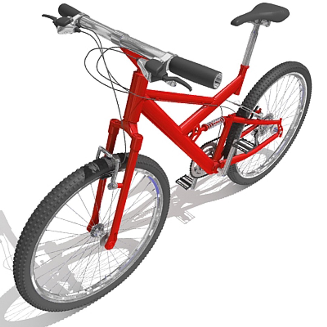 2 mountain bikes 01 3d 3ds