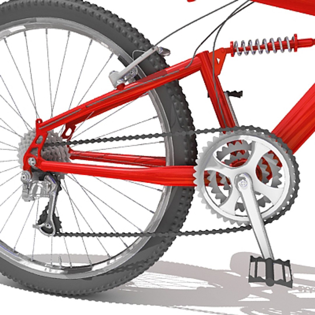 2 mountain bikes 01 3d 3ds