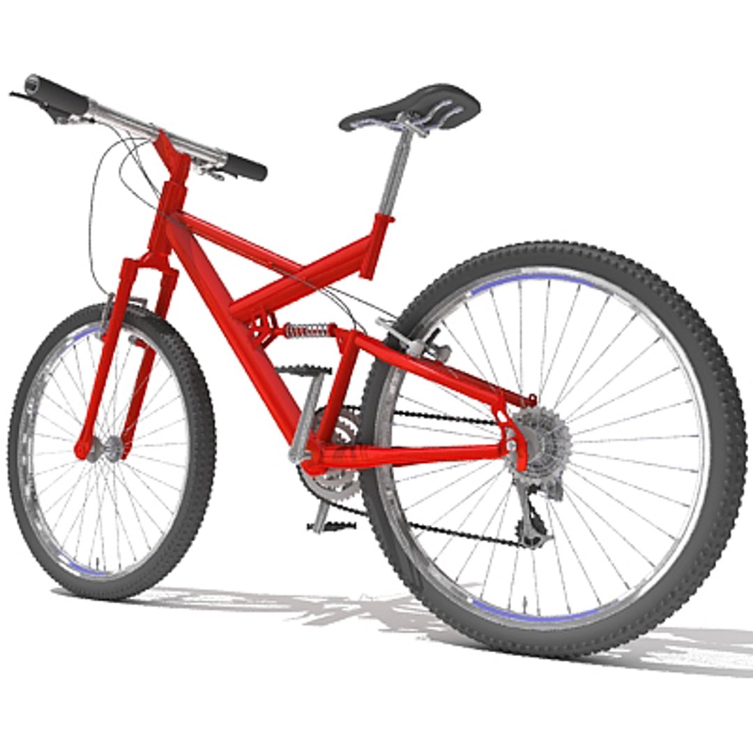 2 mountain bikes 01 3d 3ds