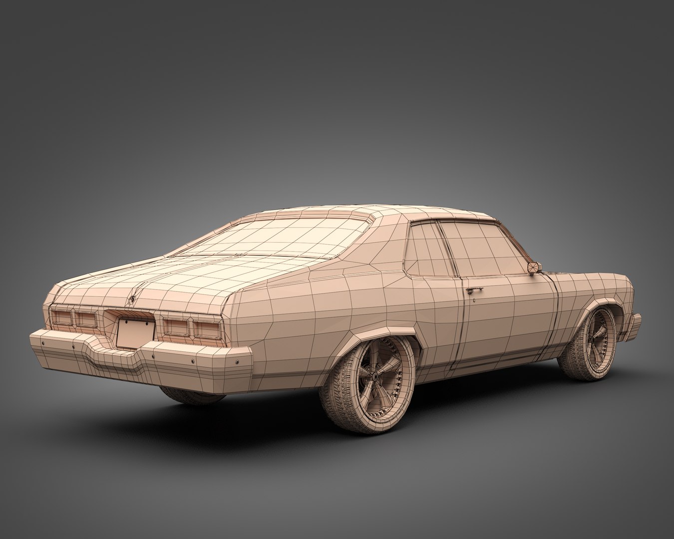 3D 1973 Chevrolet Nova SS - TurboSquid 1743259