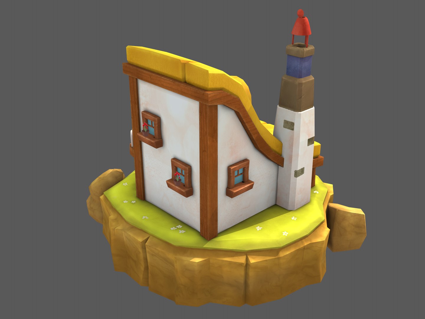 3D House Hay Model - TurboSquid 1544299