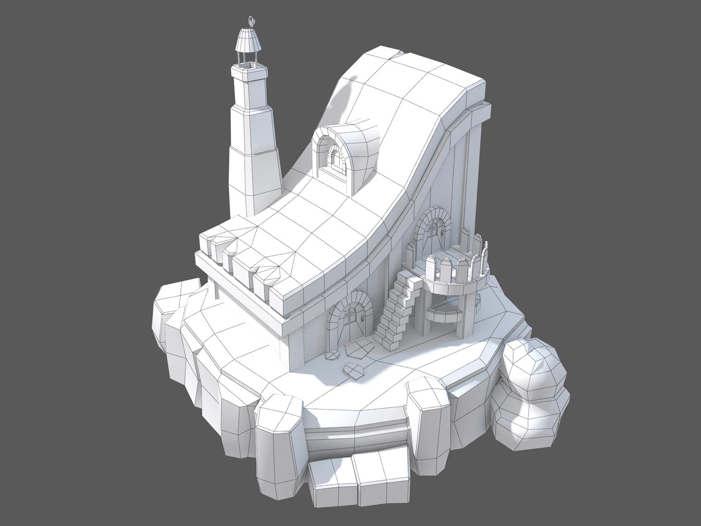 3D House Hay Model - TurboSquid 1544299