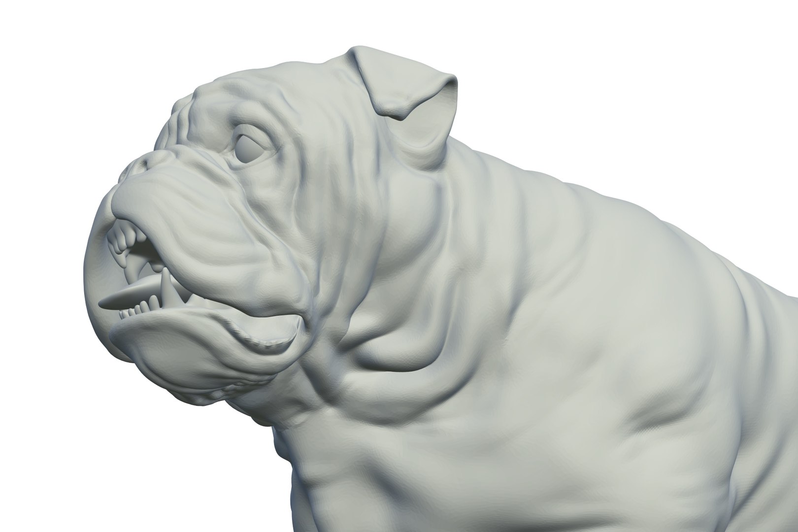 3D Bulldog - TurboSquid 2214010