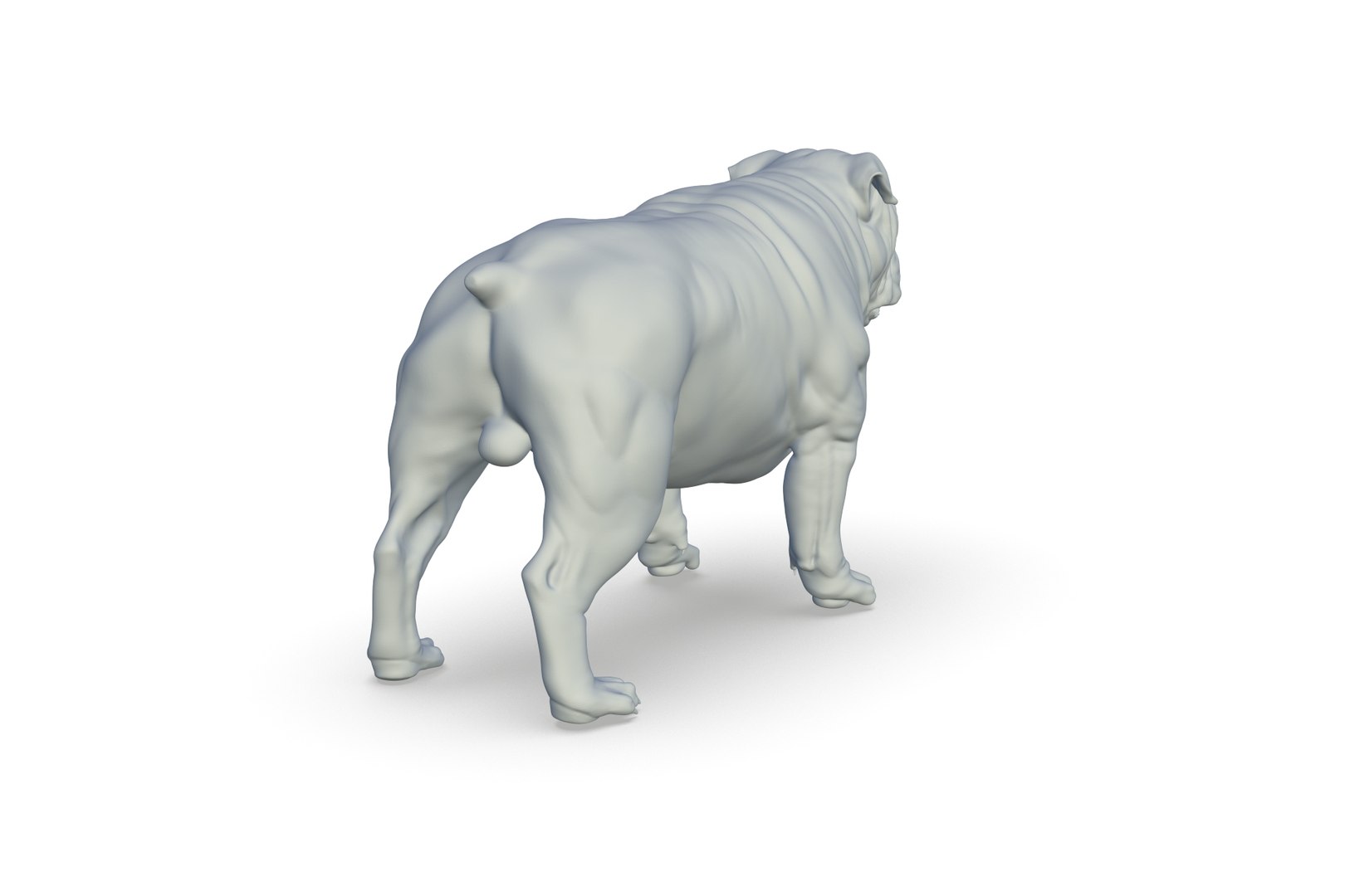 3D Bulldog - TurboSquid 2214010