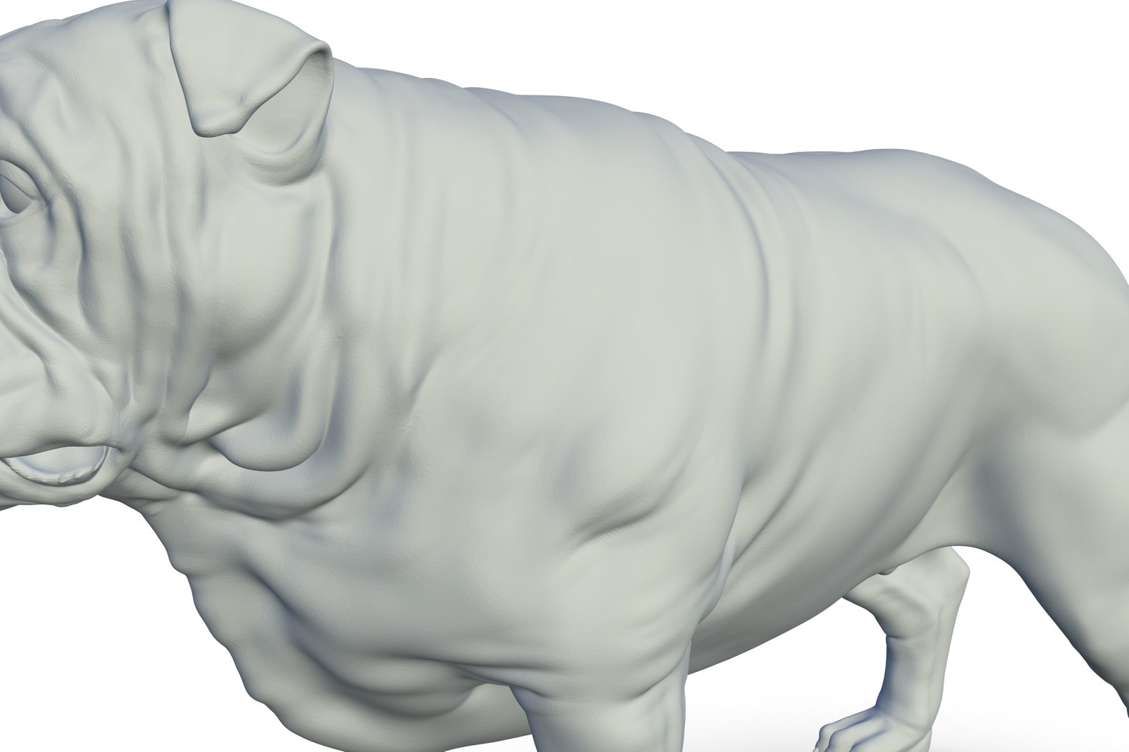3D Bulldog - TurboSquid 2214010