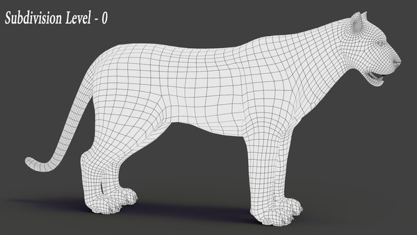3D model White Tiger 2 FUR Rigged - TurboSquid 1784938
