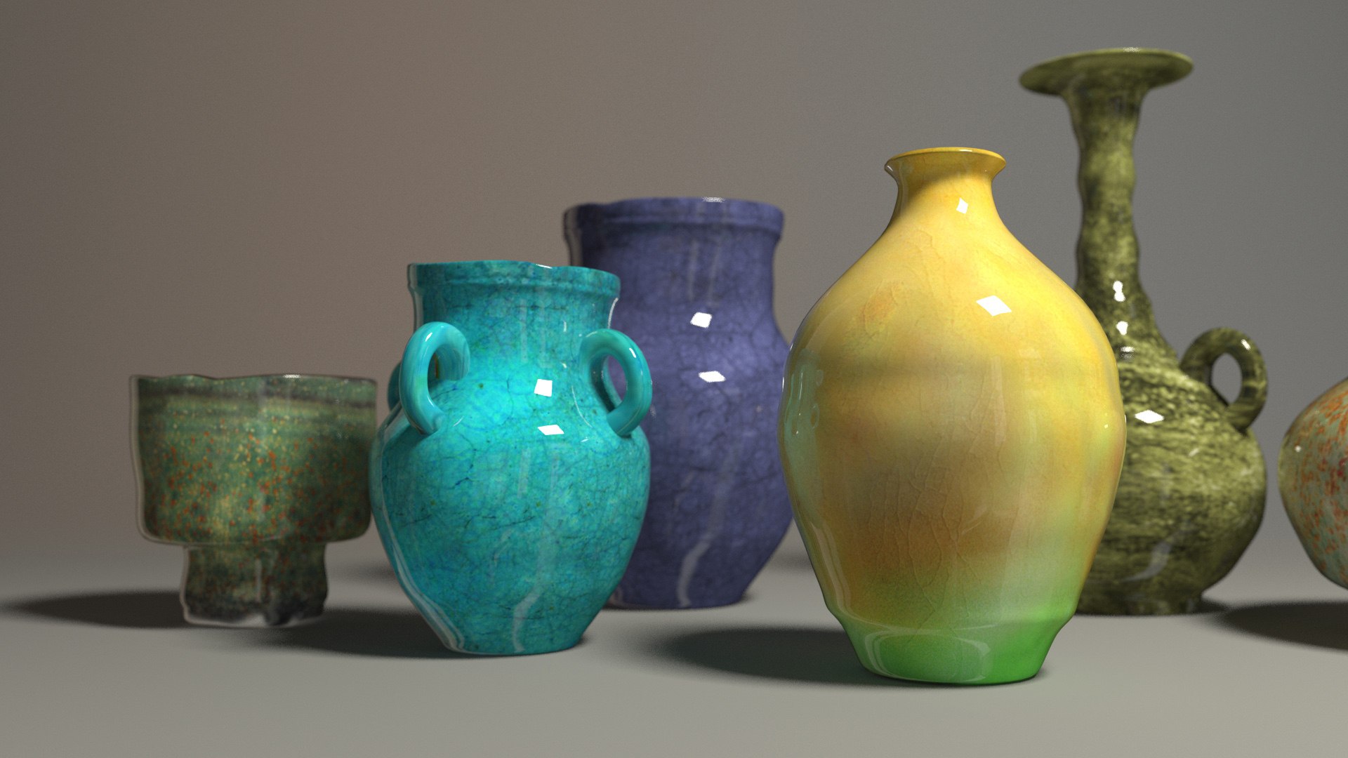 Porcelain Pottery Jun Porcelain Model -A 3D Model - TurboSquid 1830394