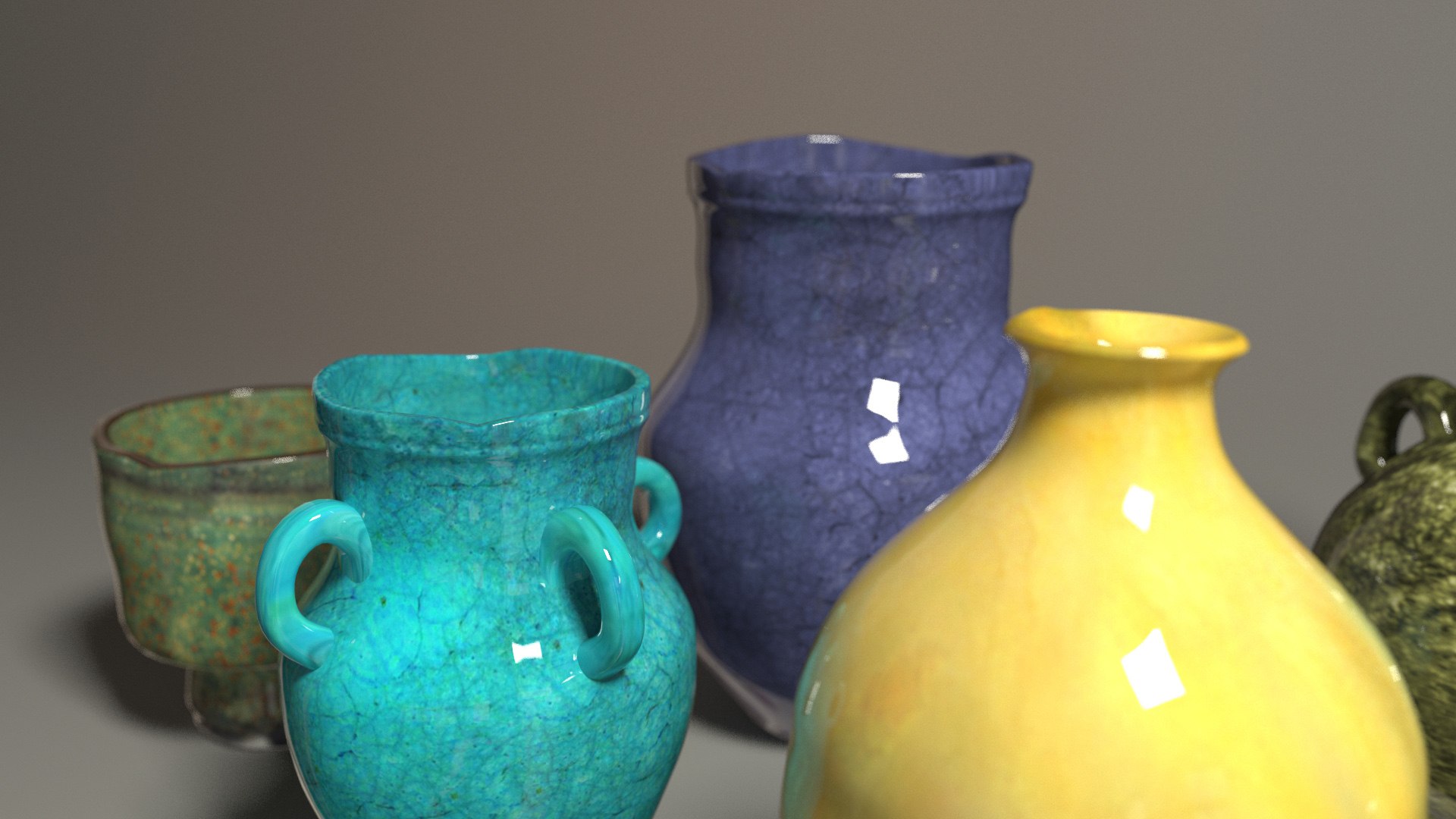 Porcelain Pottery Jun Porcelain Model -A 3D Model - TurboSquid 1830394