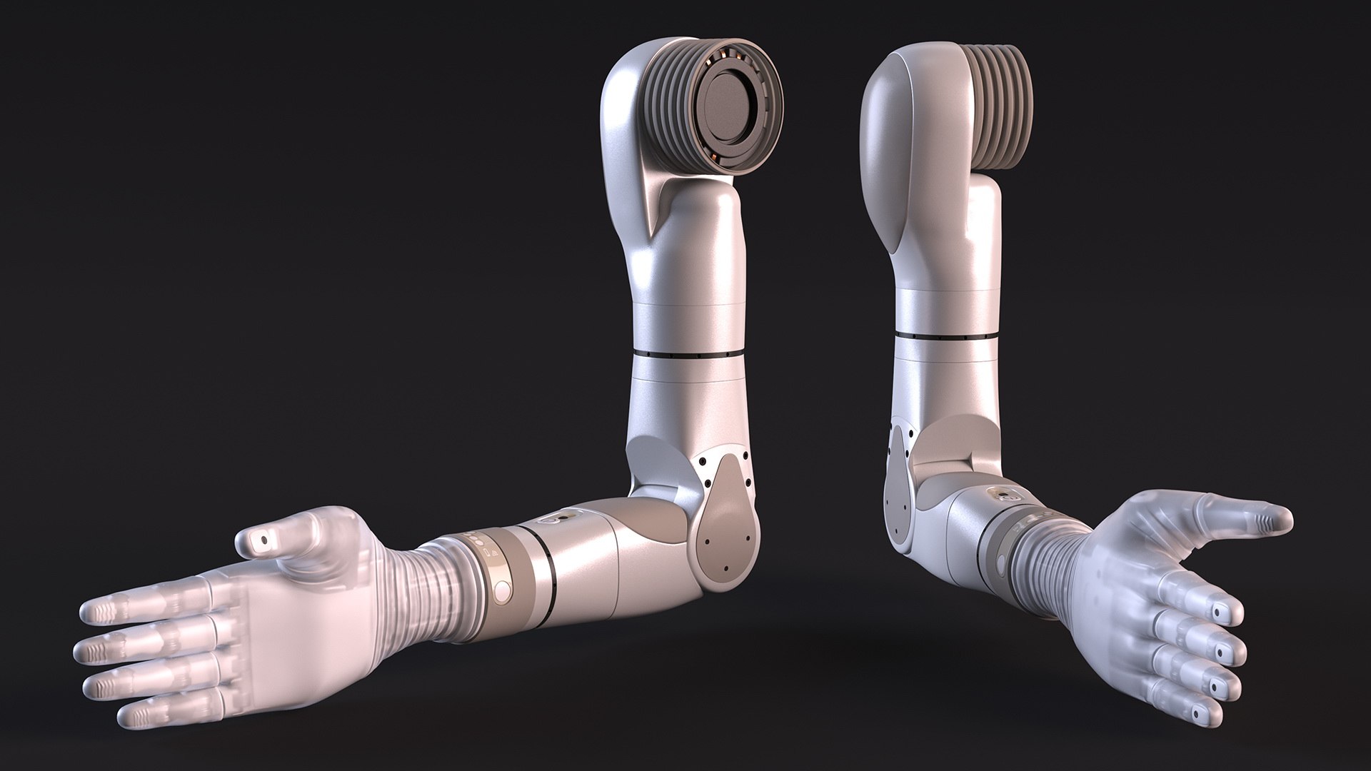Bionic Arm Deka Rigged 3D Model - TurboSquid 2066142