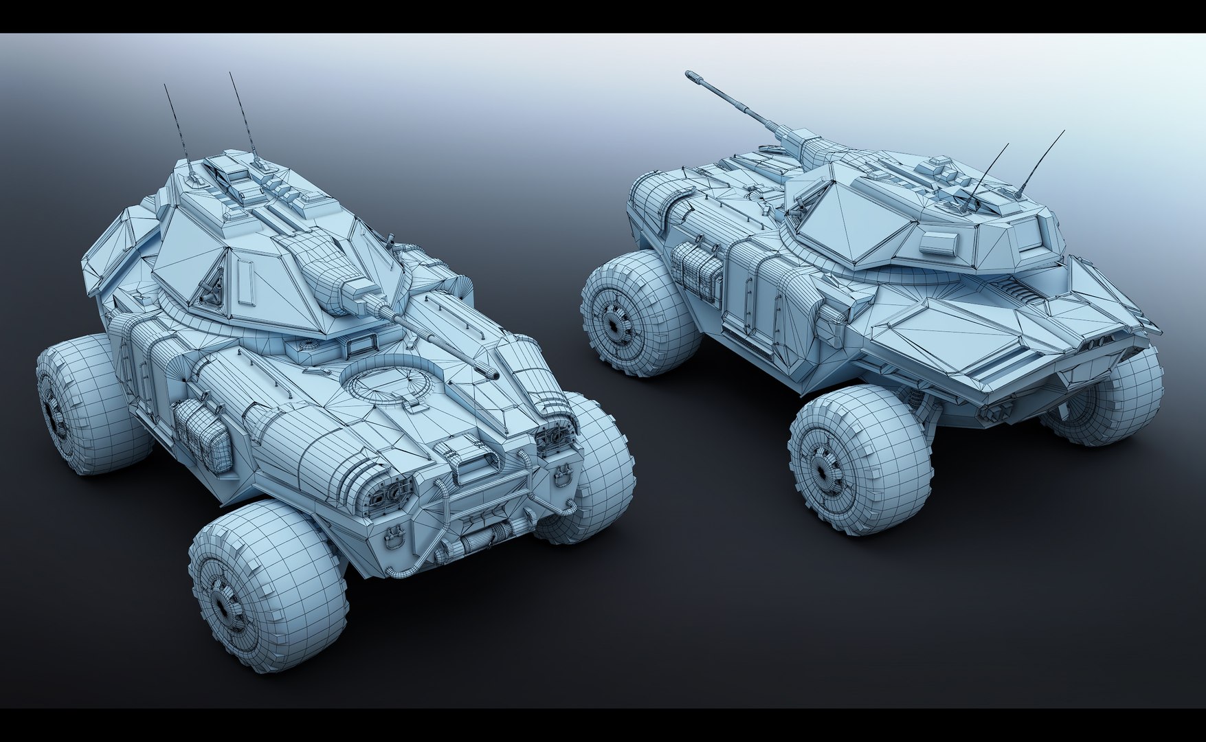 Sci Fi Apc Model - TurboSquid 1389850