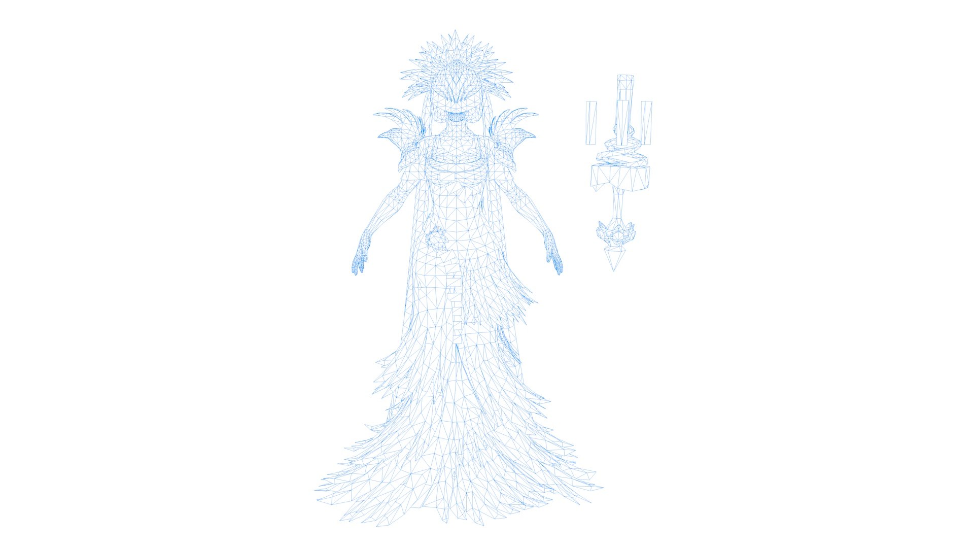 Nox Goddess Of Night Model - TurboSquid 2002146