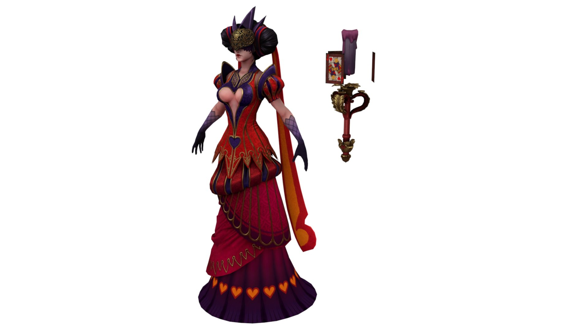 Nox Goddess Of Night Model - TurboSquid 2002146