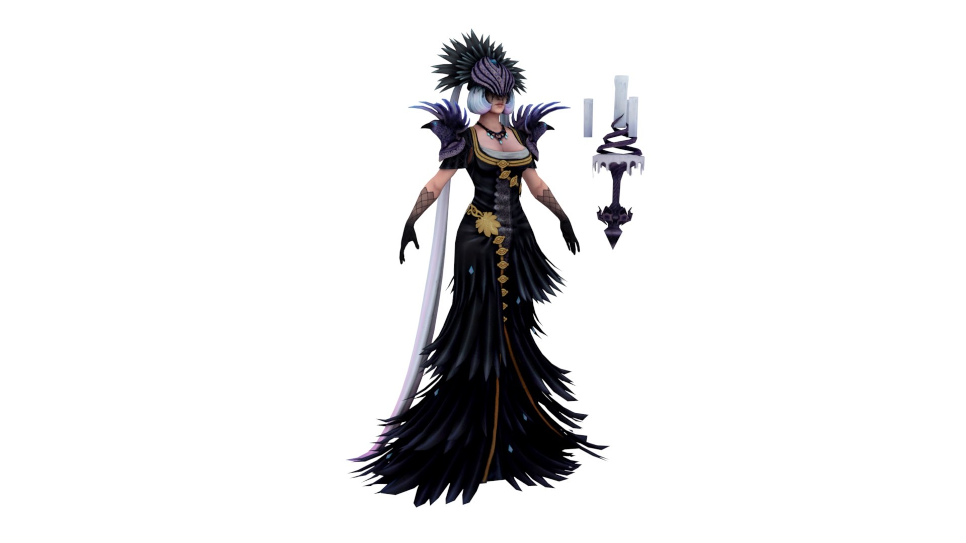 Nox Goddess Of Night Model - TurboSquid 2002146