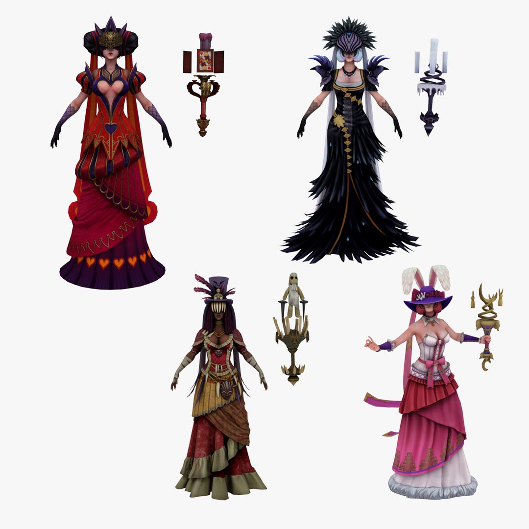 Nox Goddess of Night model - TurboSquid 2002146