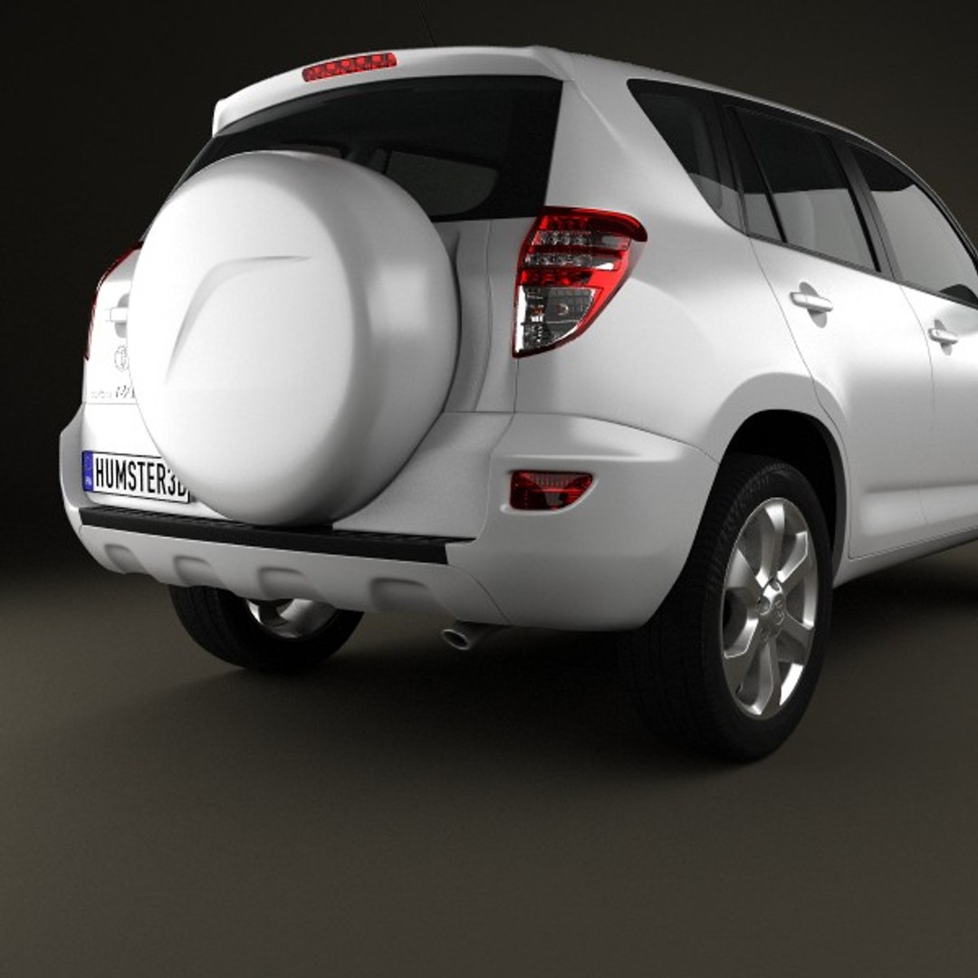 3d model toyota rav4 rav