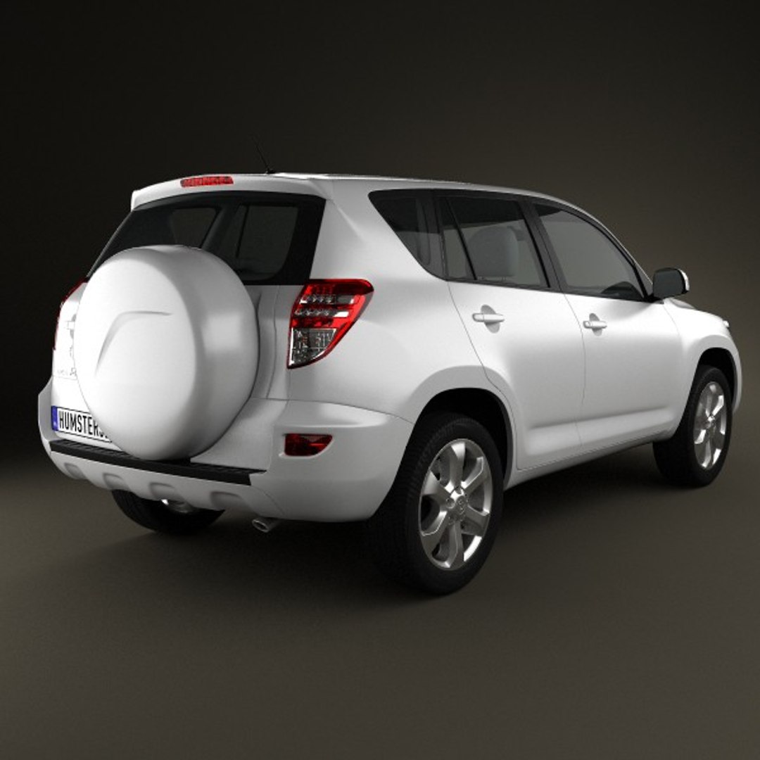 3d model toyota rav4 rav