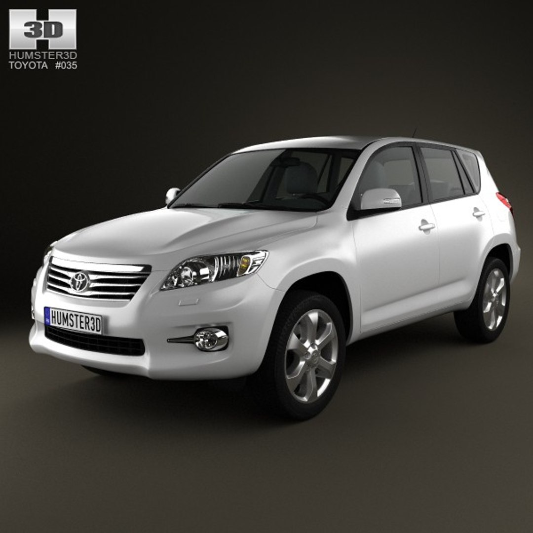 3d model toyota rav4 rav