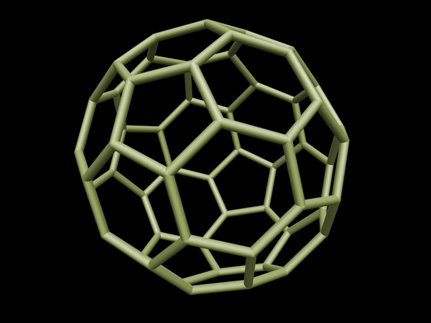 3d Model 0002 8-grid Truncated Icosahedron