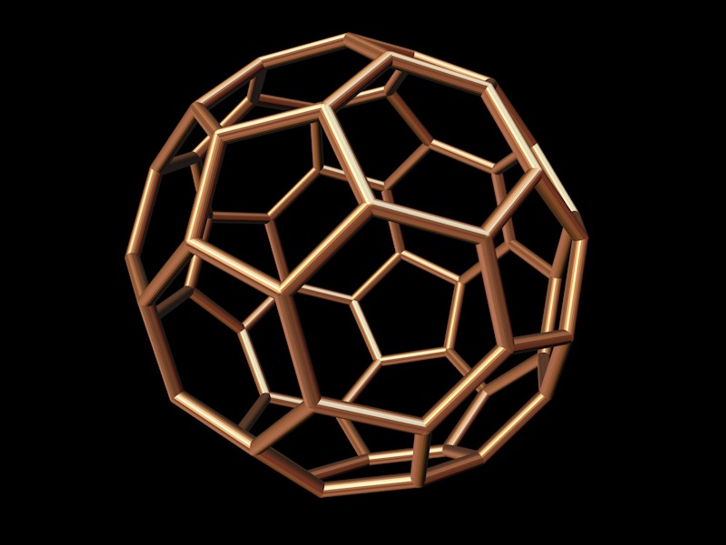 3d Model 0002 8-grid Truncated Icosahedron