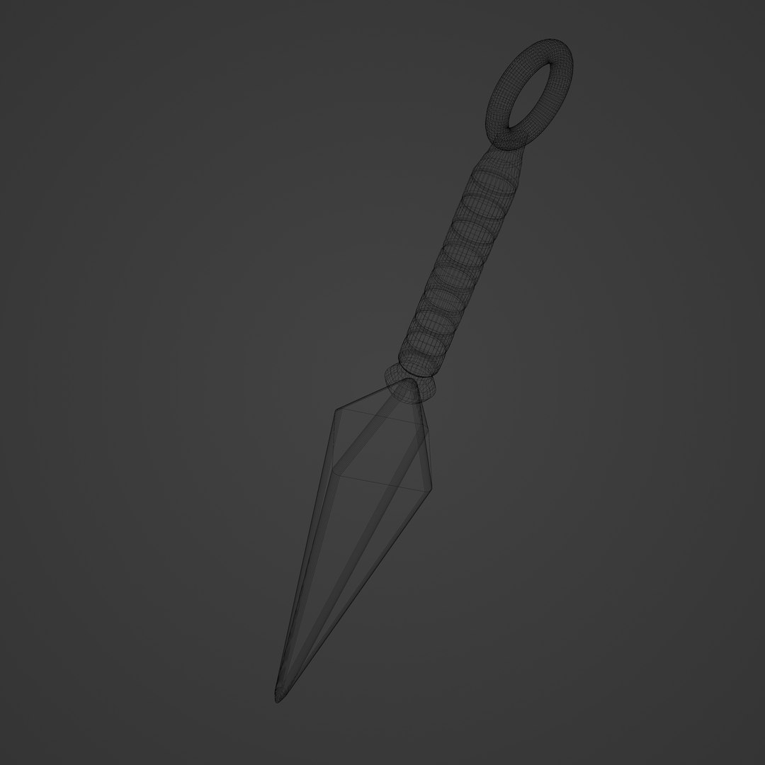 Free 3D Kunai Model - TurboSquid 1836489