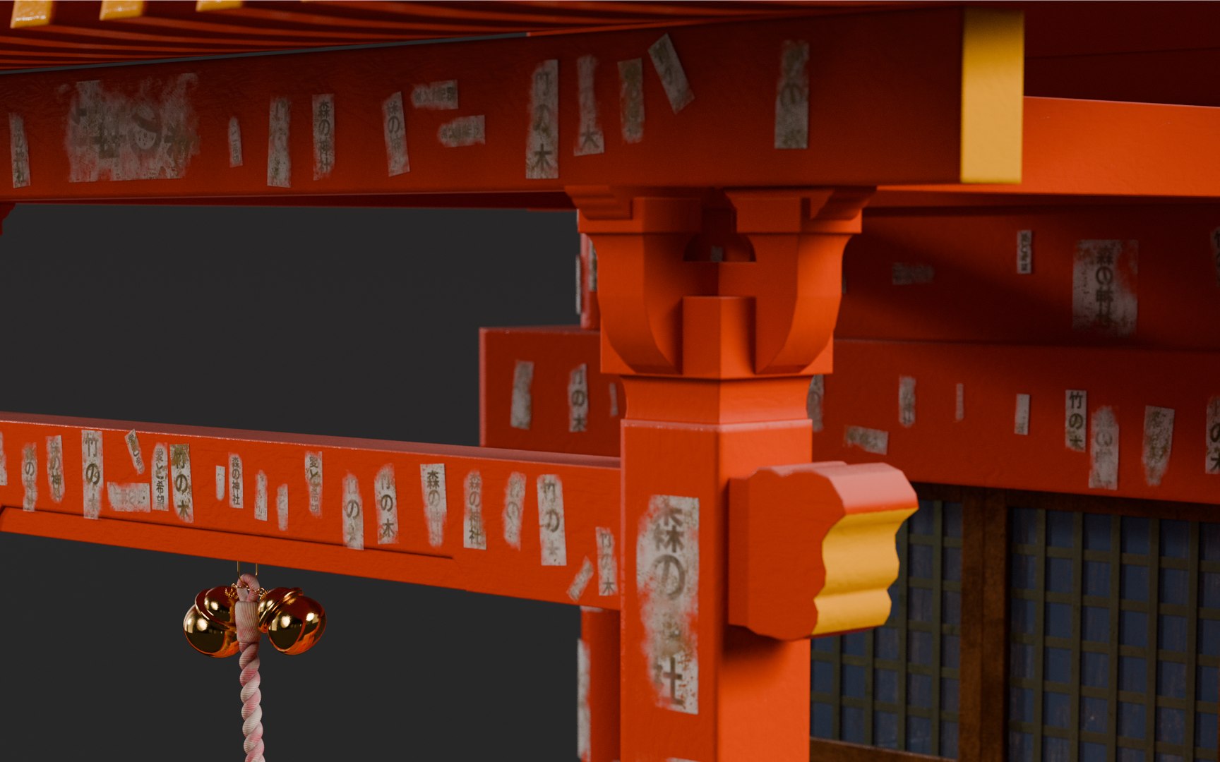 Japanese Shrine 3d Model 3D Model - TurboSquid 2416677