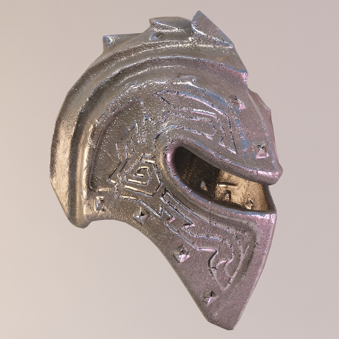 Knight Warrior Gauntlet 3d Model