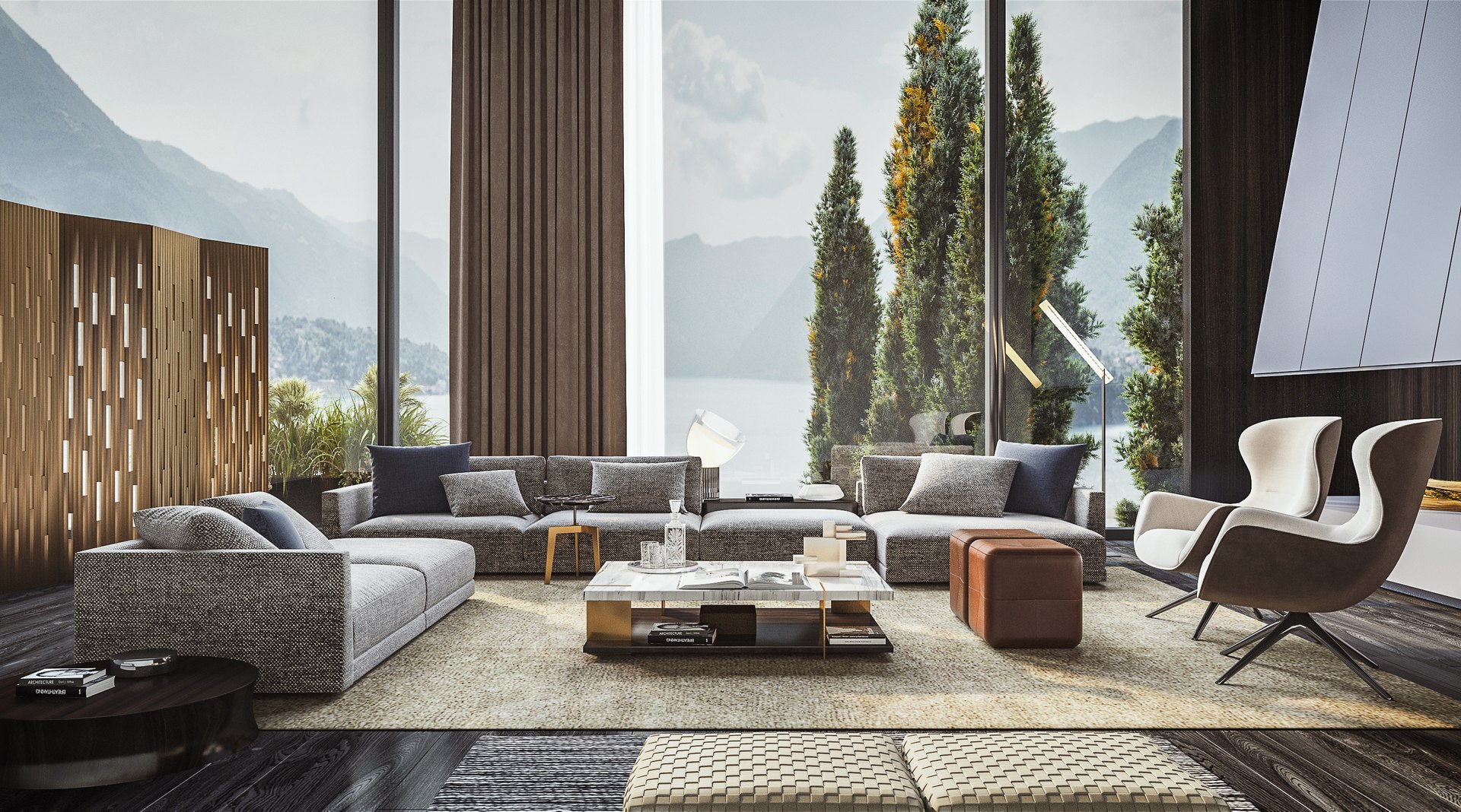 3D Poliform modern living room - TurboSquid 1965784