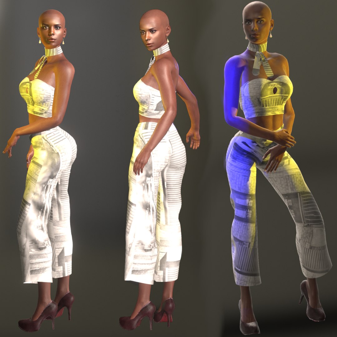 Eliza Bijou Fashion 3D Model - TurboSquid 1484804