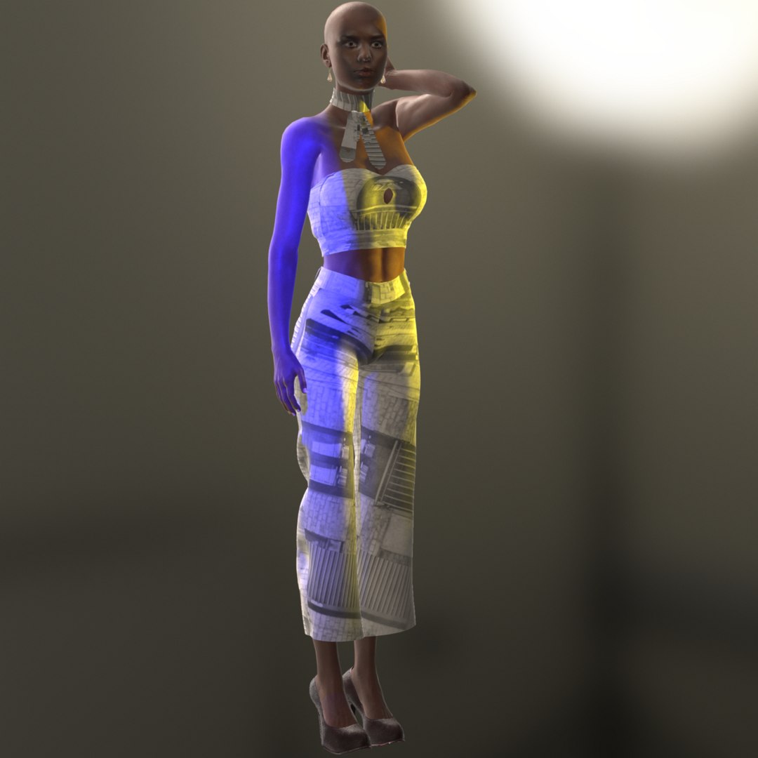 Eliza Bijou Fashion 3D Model - TurboSquid 1484804