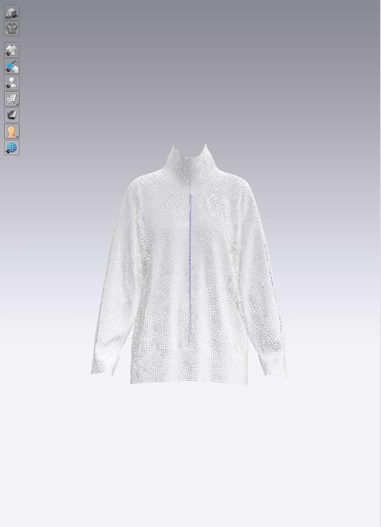 3D Female knit long sleeve model - TurboSquid 2181460