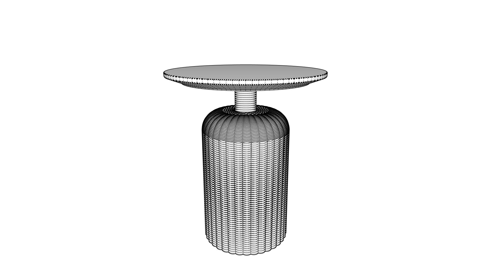 Babylon Side Table 3D Model - TurboSquid 2314515