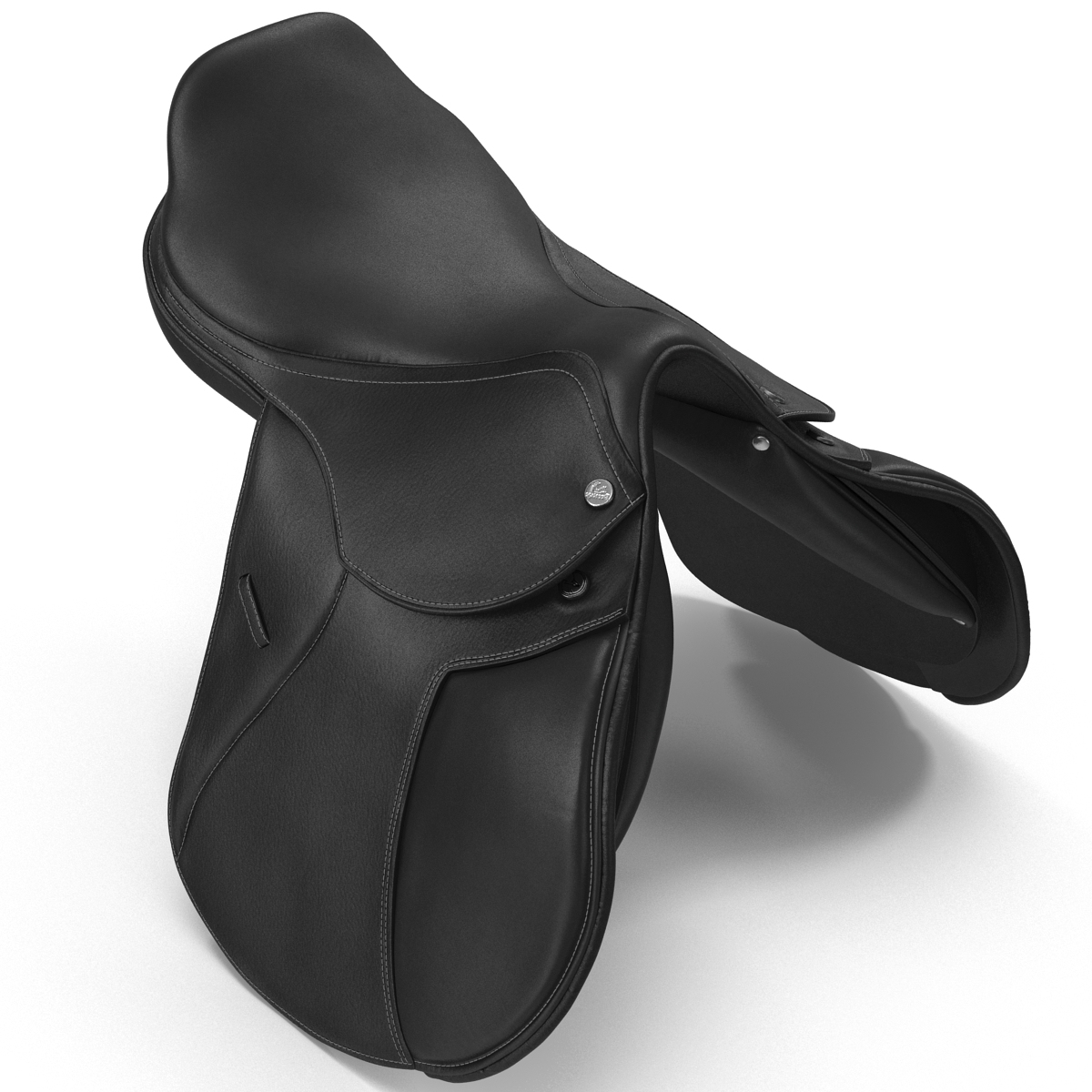 saddle modeled realistic 3d model
