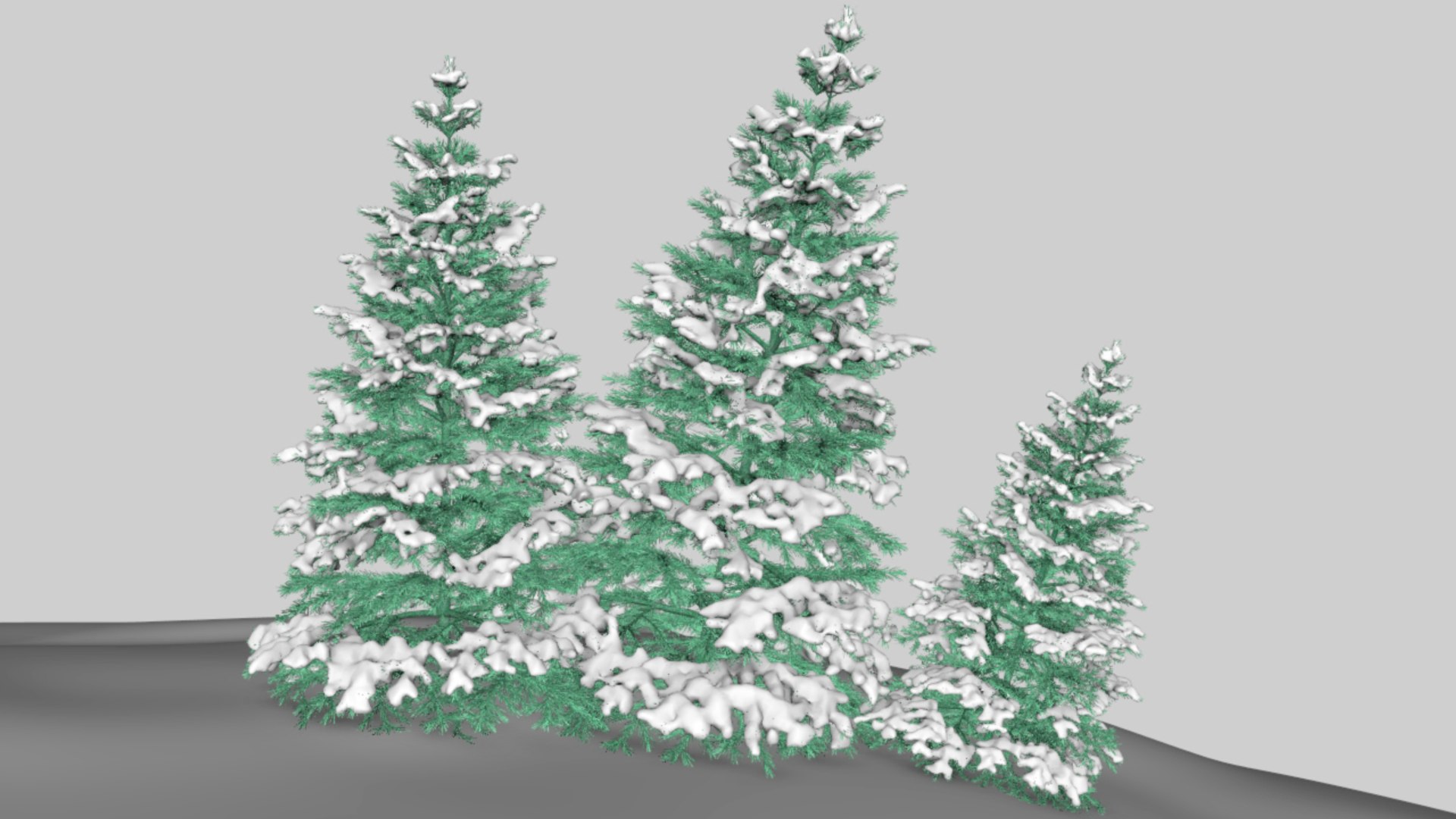 Pine Tree Forest - Obj