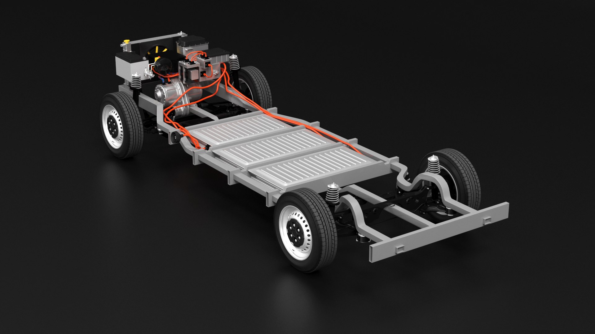 Electric Truck And Van Chassis Collection 3D Model - TurboSquid 1719246