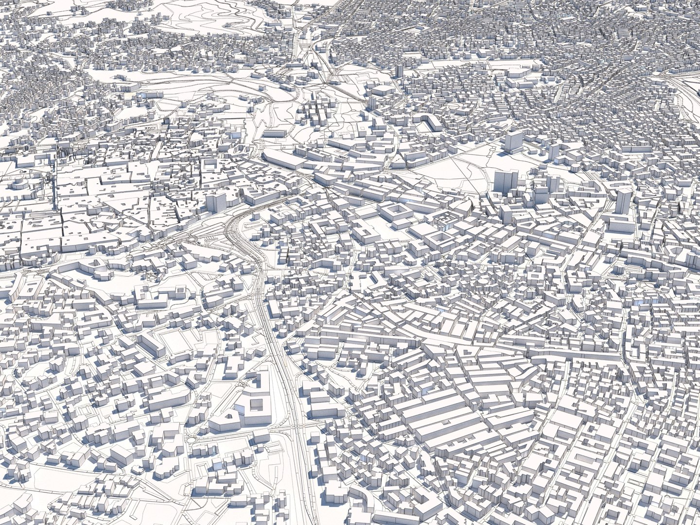 City Jerusalem 3D Model - TurboSquid 1429250