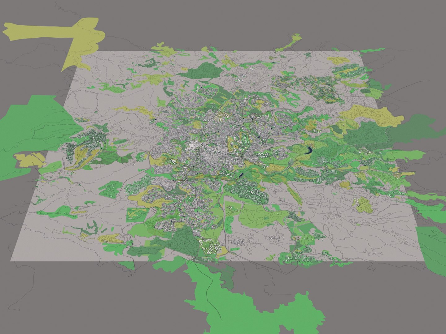 City Jerusalem 3D Model - TurboSquid 1429250