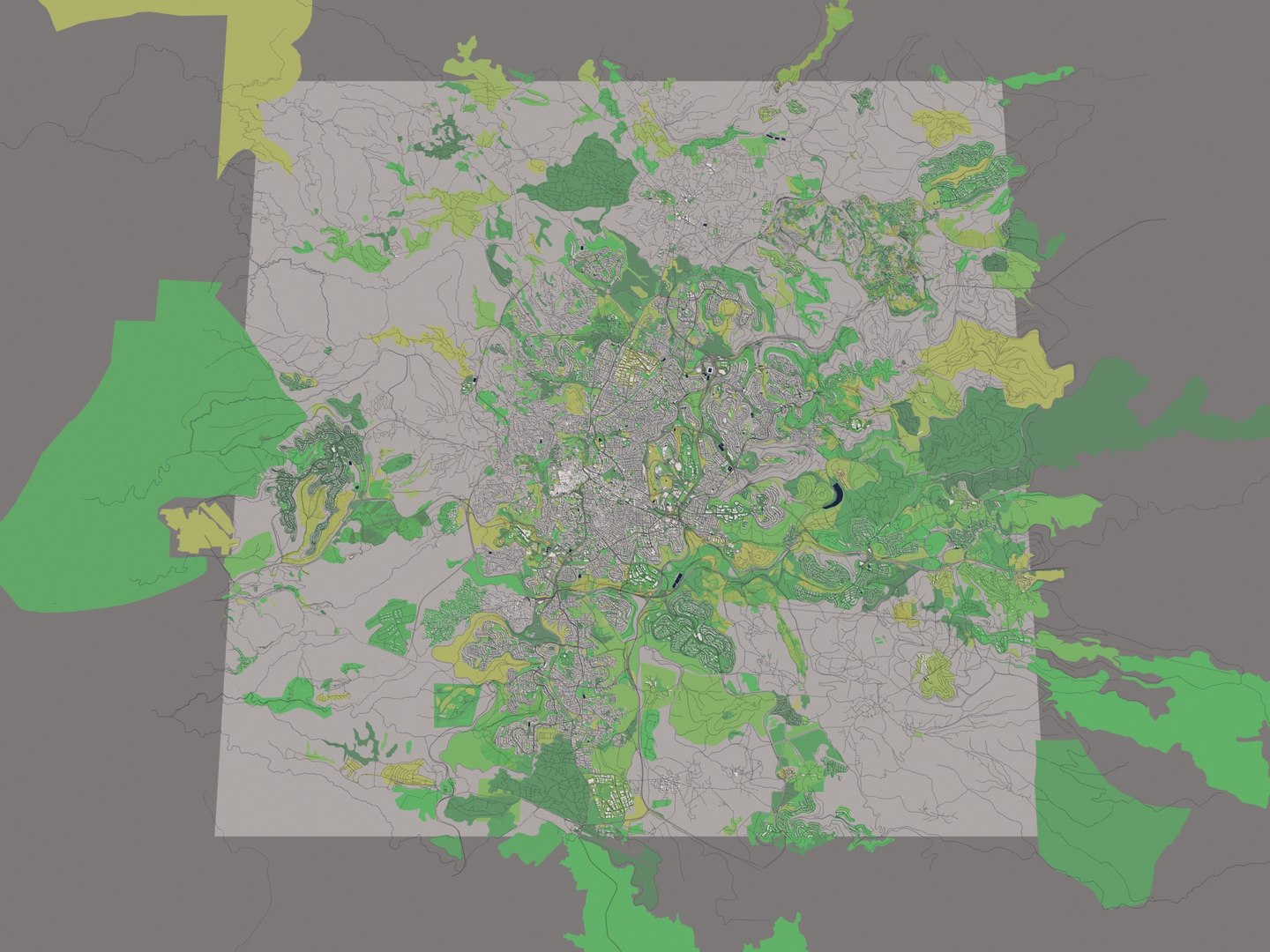 City Jerusalem 3D Model - TurboSquid 1429250