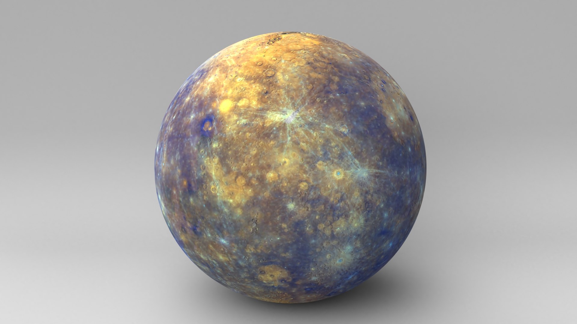 3D Planet Mercury - TurboSquid 1659067