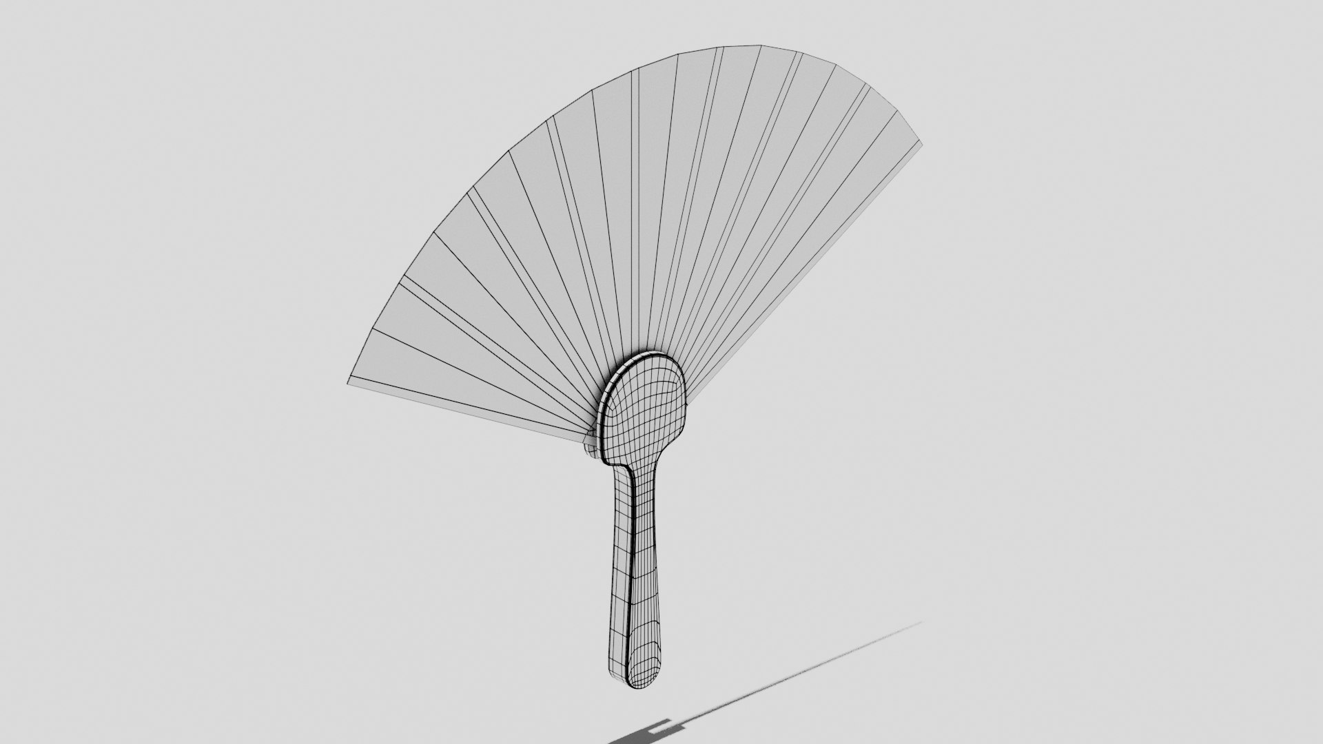 3D Japanese Furniture Kit - Hand Fan - TurboSquid 1953696