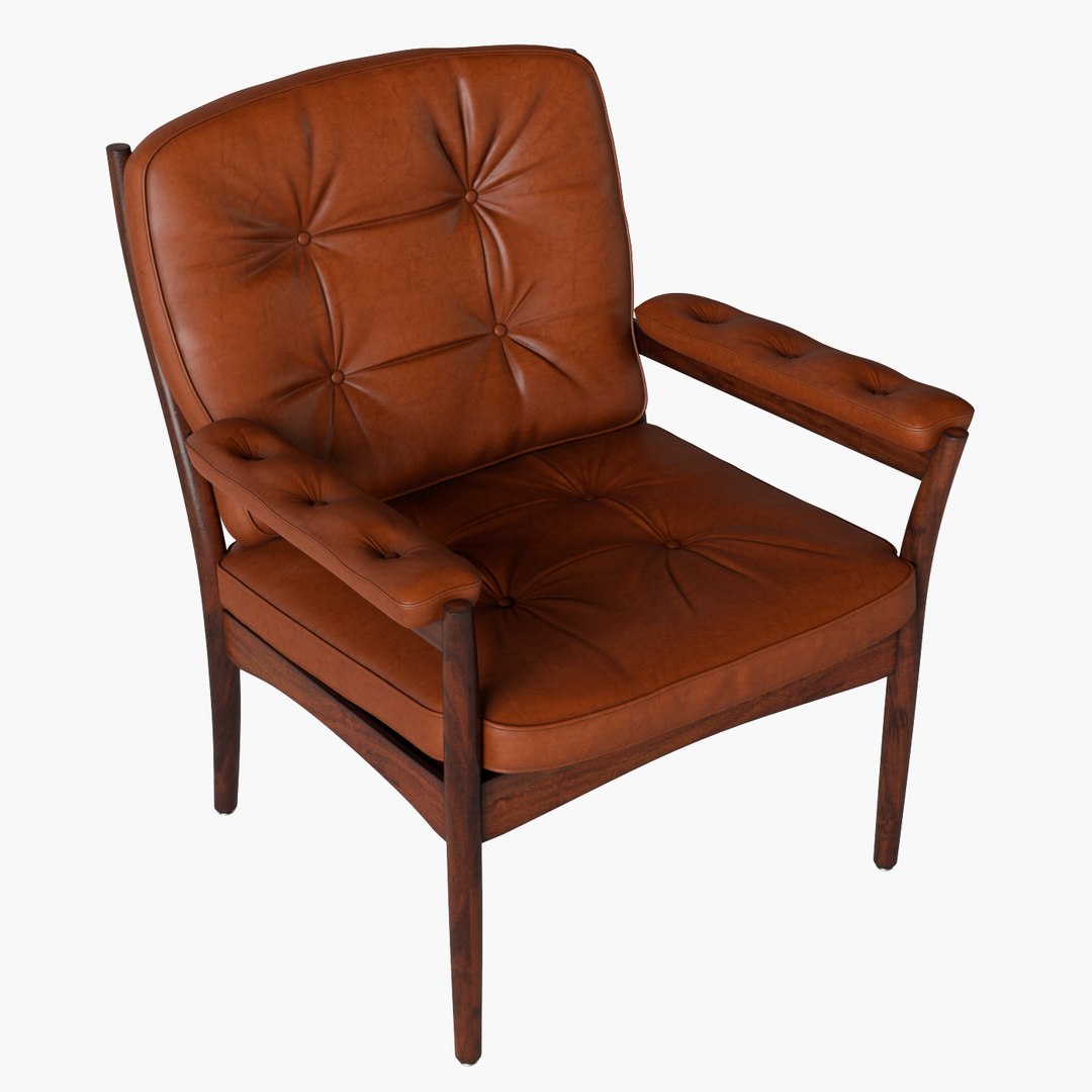 Gote Mobler Chair 3D Model - TurboSquid 1349623