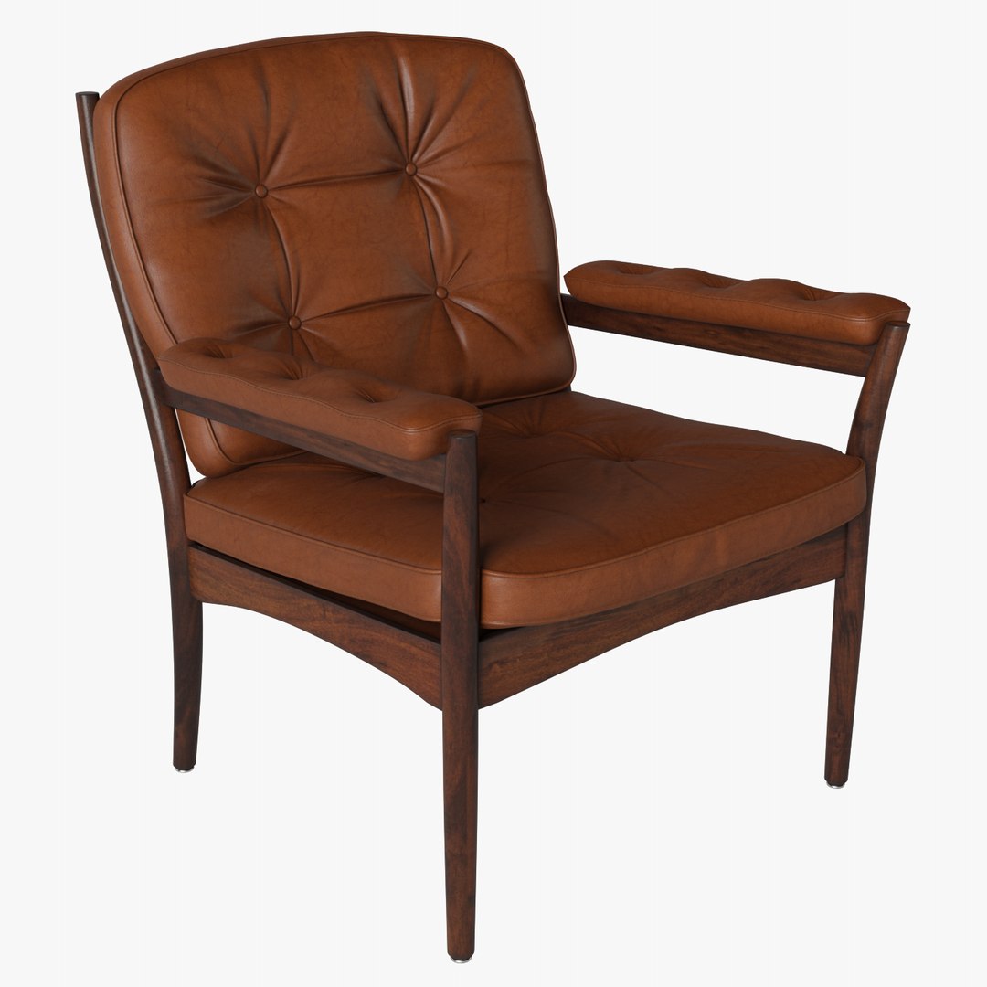 Gote Mobler Chair 3D Model - TurboSquid 1349623