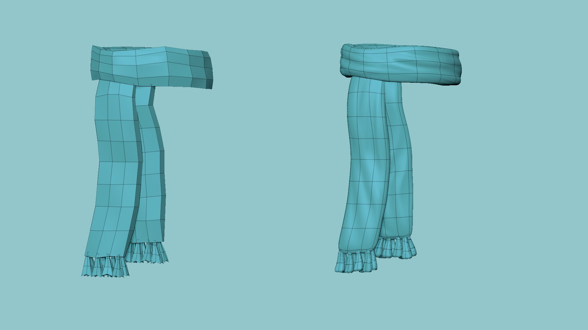 Character scarf - costume 3D - TurboSquid 1713796