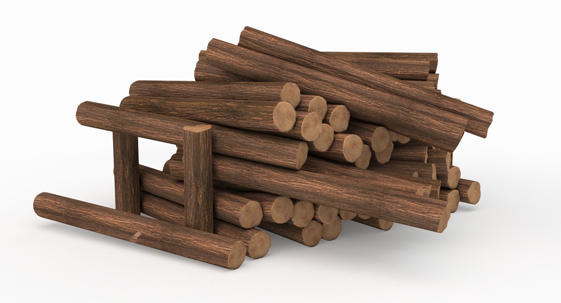 3D Wooden Logs | 1147130 | TurboSquid