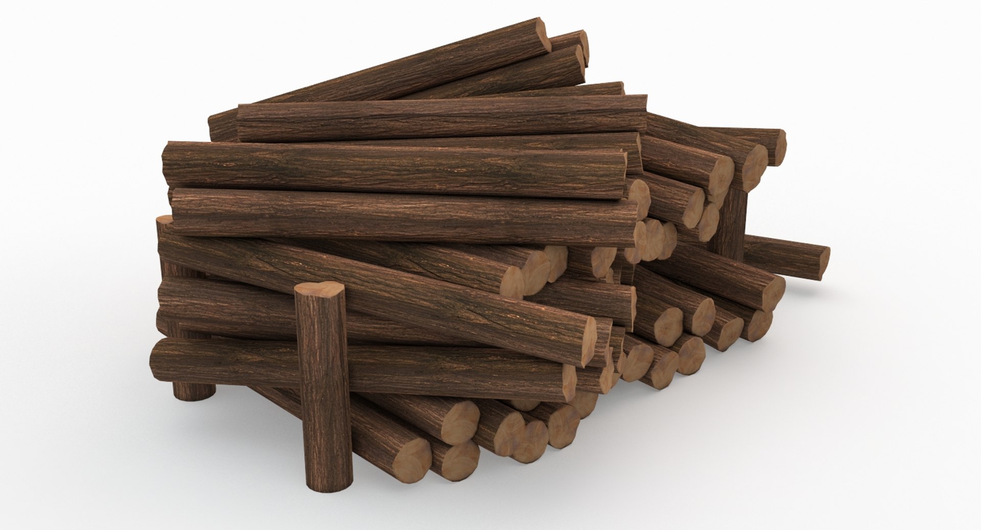 3D Wooden Logs | 1147130 | TurboSquid