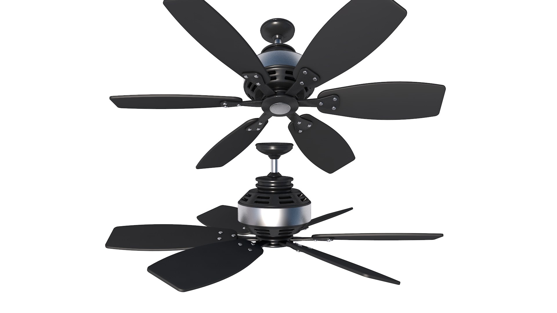 Ceiling Fan 3D Model - TurboSquid 2102720
