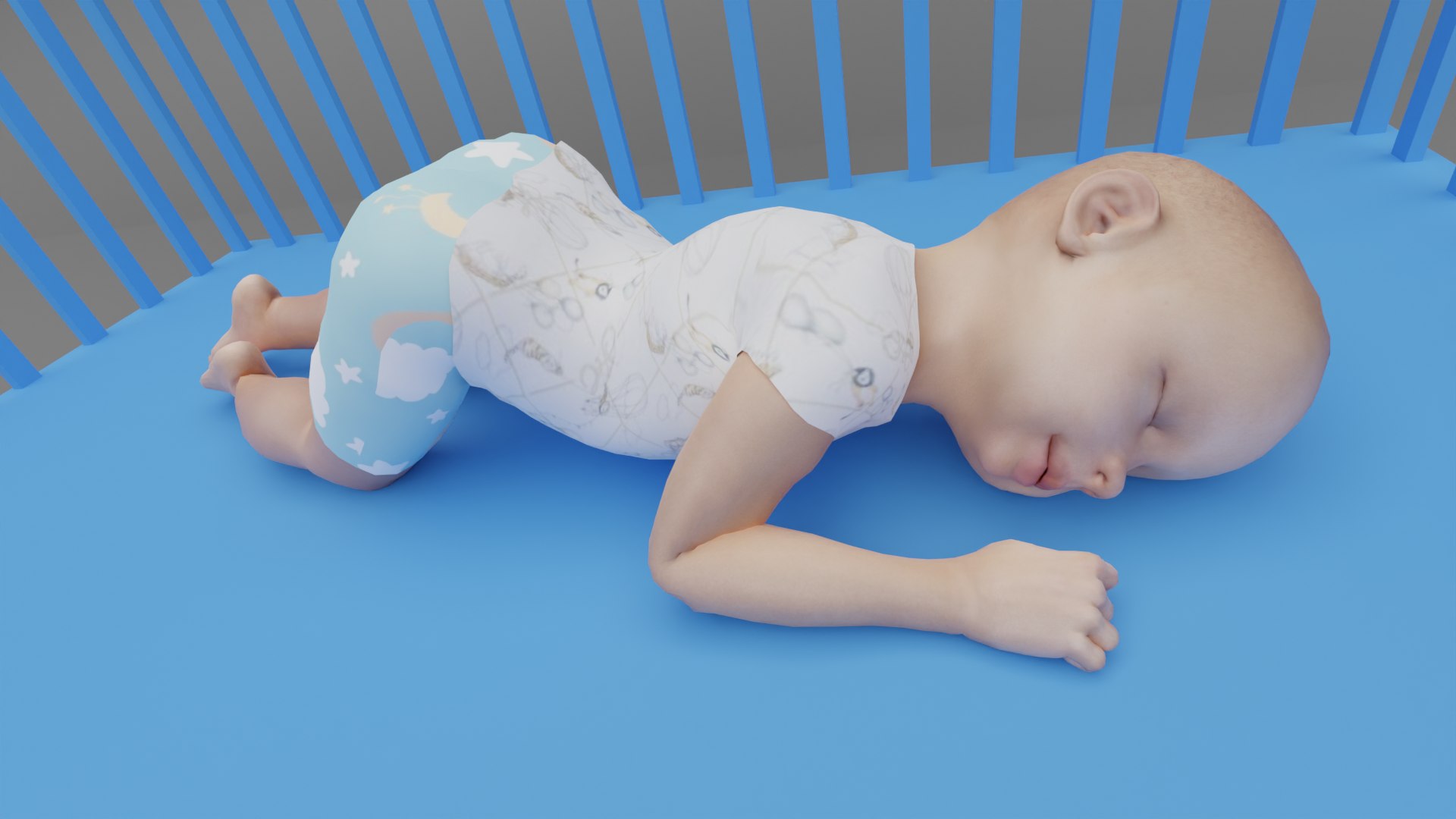 3D Model Baby - TurboSquid 2018501