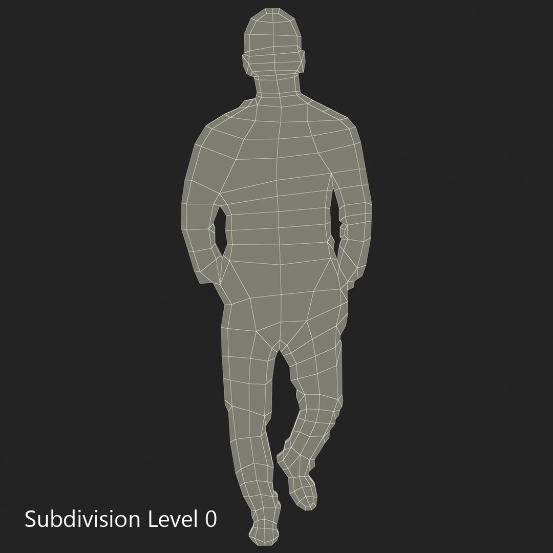 Man Silhouette 2 Max